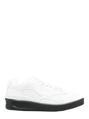 JIL SANDER Panelled Low-top Sneakers - White
