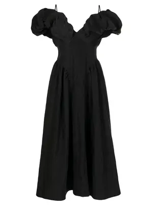 REJINA PYO Erin Mid-length Dress - Black