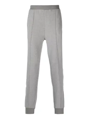 Corneliani Tapered Logo-patch Joggers - Grey