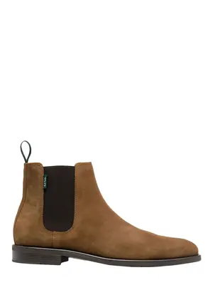 Paul Smith Cedric Almond-toe Chelsea Boots - Brown