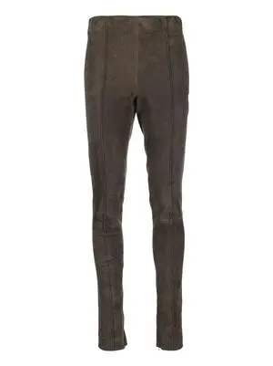 Polo Ralph Lauren Ardy Suede Leggings - Brown