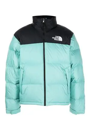 The North Face Embroidered Logo Padded Jacket - Blue