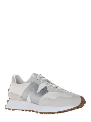 NEW BALANCE 327 Low Top Sneakers Angora/silver Metallic