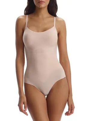 Commando Zone Smoothing Bodysuit - Beige