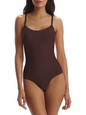 Commando Zone Smoothing Bodysuit - Mocha
