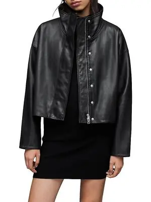 ALLSAINTS Ryder Leather Jacket - Black
