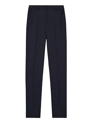 The Kooples Straight-leg Tailored Trousers - Nav01