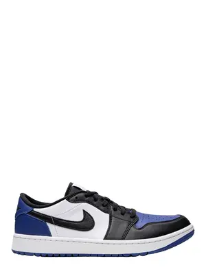 JORDAN Air 1 Low Golf Royal Toe Sneakers - Black