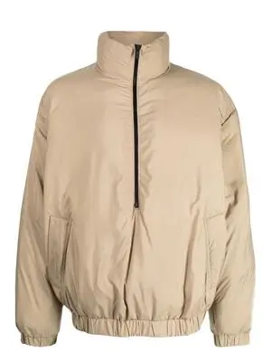 Fear Of God Zip-up Puffer Jacket - Brown