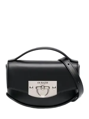 DURAZZI MILANO Flip-lock Shoulder Bag - Black
