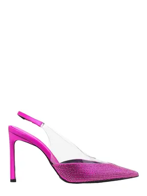 SERGIO ROSSI Evangelie 105mm Pumps - Purple