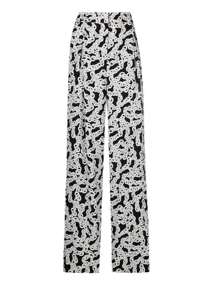 Diane Von Furstenberg Brooklyn Trousers - Black
