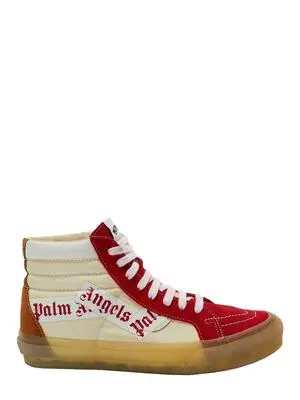 Palm Angels X Vans Sk8 Mid Lx Sneakers - White