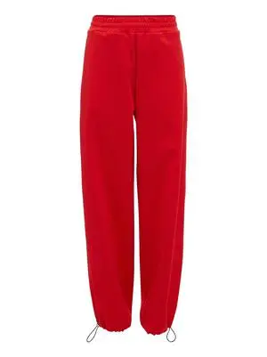 JW Anderson Drawstring-cuff Track Pants - Red
