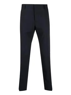 DANIELE ALESSANDRINI Slim-cut Tailored Trousers - Blue