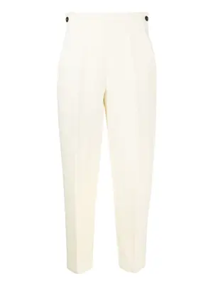 FORTE_FORTE Cropped Knit Trousers - Neutrals