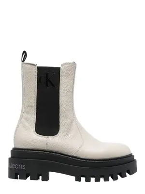 CALVIN KLEIN Calvin Klein Jeans Platform Lug-Sole Chelsea Boots