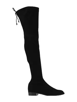 STUART WEITZMAN Leather Over-the-knee Boots - Black