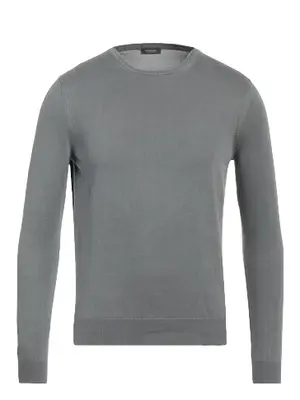 Rossopuro ROSSOPURO Solid Color Sweater Grey