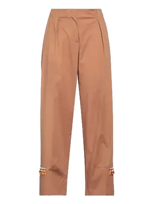 Beatrice B BEATRICE .B Straight-Leg Pants Brown
