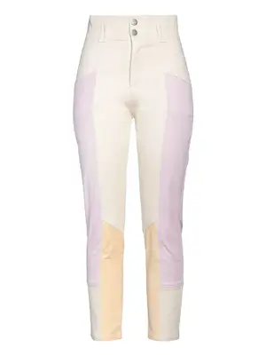 MVP WARDROBE Maria Vittoria Paolillo Mvp Multicolor Patterned Pants - White