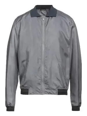 Dolce & Gabbana Silk-elastane Jacket - Grey