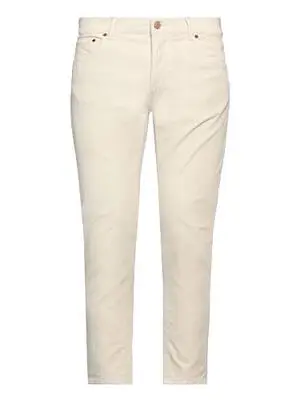 DANIELE ALESSANDRINI Corduroy Tapered Pants Beige
