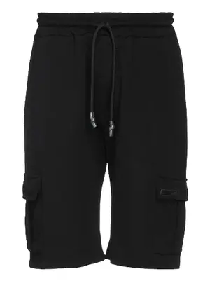 TAKESHY KUROSAWA Cotton Shorts Black