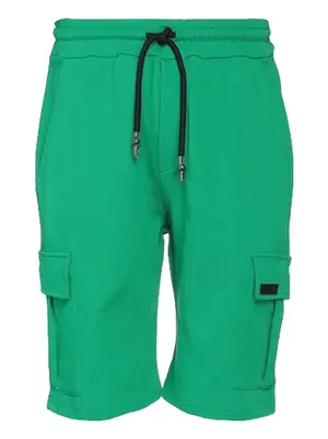 TAKESHY KUROSAWA Cotton Shorts Green