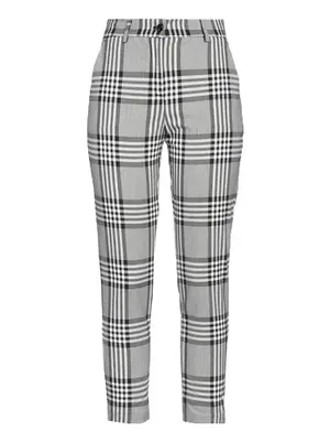 LIU •JO LIU •JO Tartan Patterned Pants