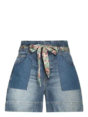 Sandro Denim Shorts - Blue