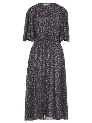 MARANT ETOILE Midi Shirt Dress - Black
