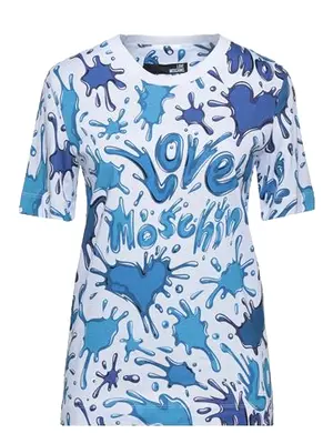 Moschino LOVE MOSCHINO Printed T-Shirt Blue