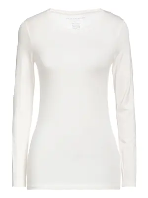 Majestic Filatures Viscose Elastane T-Shirt Ivory