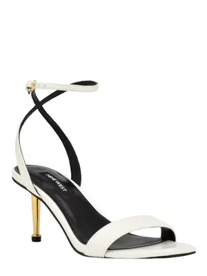 Nine West Nine West Anny Strappy Sandals White