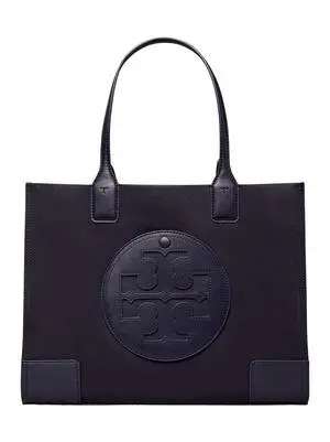 Tory Burch Ella Mini Recycled Nylon Tote Bag - Tory Navy