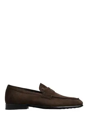 TOD'S Mocassino Loafers - Dark Brown