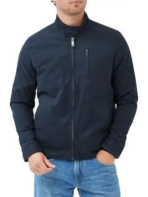 Rodd & Gunn Armitage Cotton Twill Harrington Jacket - Navy