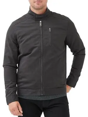 Rodd & Gunn Armitage Cotton Twill Harrington Jacket - Pewter