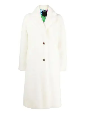 Philipp Plein Faux-fur Coat - White