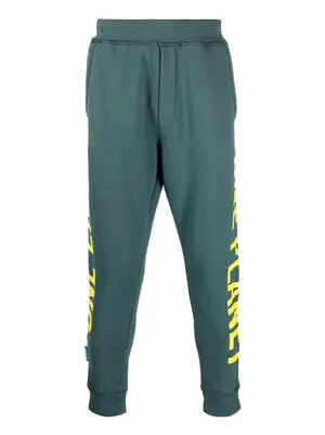Dsquared2 Logo-print Cotton Track Pants - Green