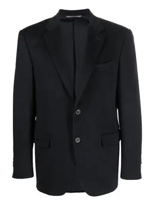 Canali Single-breasted Cashmere Blazer - Blue