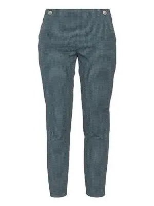 JACOB COHЁN Houndstooth Cropped Trousers Blue