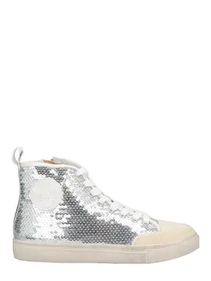 EMANUÉLLE VEE EMANUÉLLE VEE High-Top Sneakers Silver