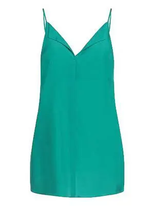 ALYSI Satin Camisole - Green