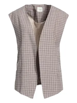 ALYSI Tailored Vest - Grey