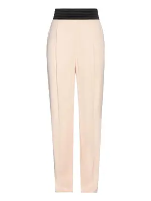 ANNA MOLINARI High Waisted Tapered Leg Pants Blush