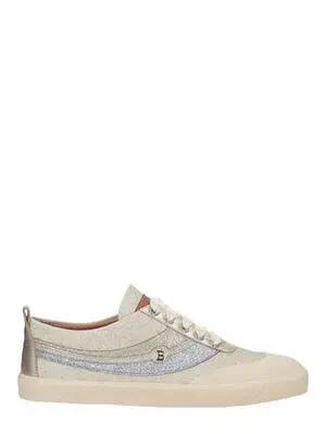 Bally Sneakers In Platinum Soft Leather Grey