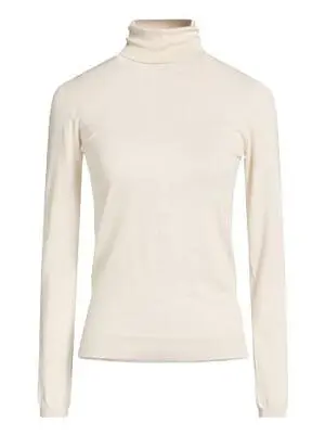 Brunello Cucinelli Turtleneck Knit Top - White