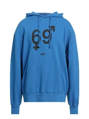 HOOD BY AIR Cotton Sweatshirt Blue